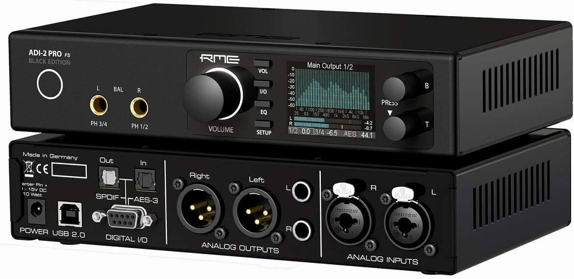RME ADI-2 Pro FS R Black Edition - audio-sound@premium